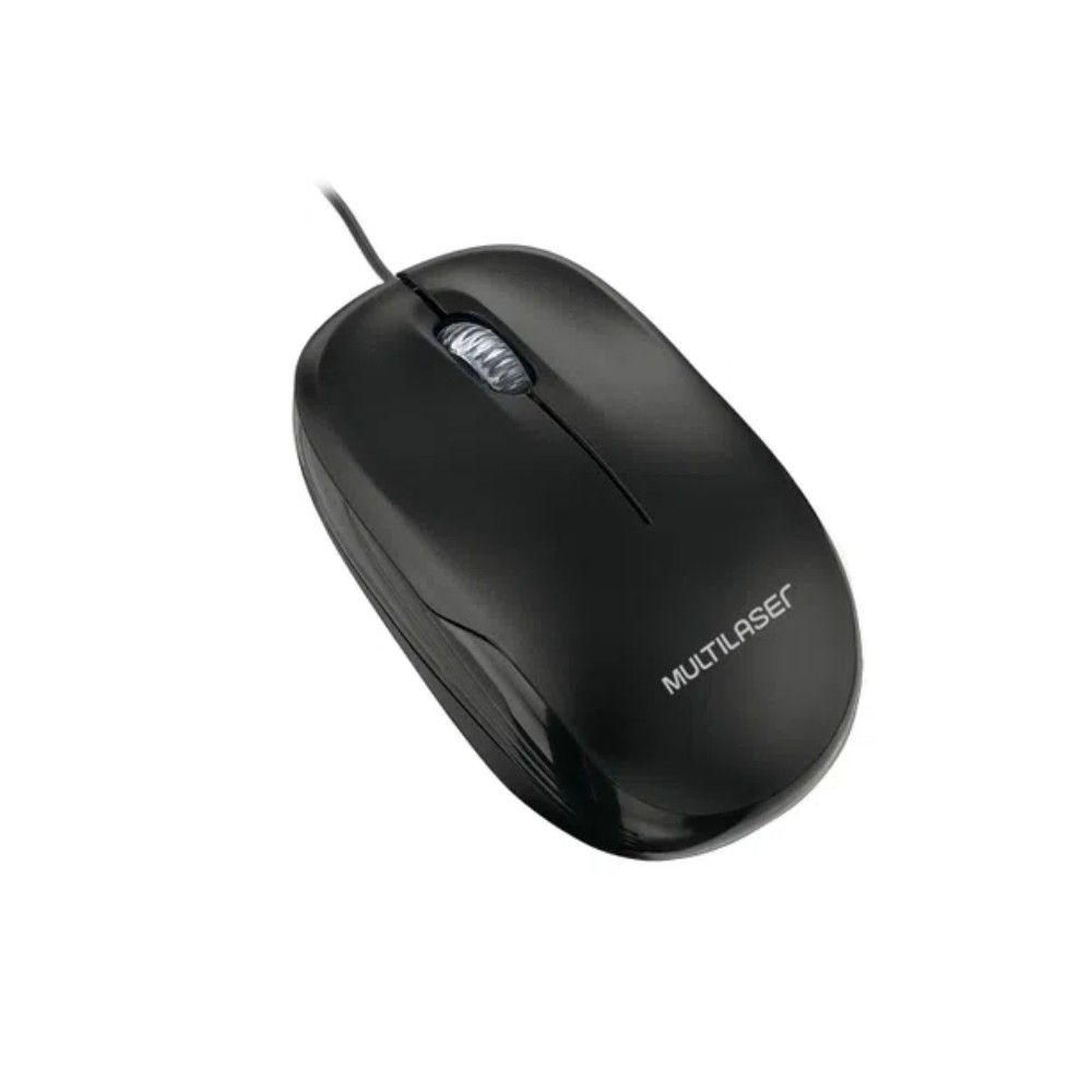 MOUSE MULTILASER MO255 PT OPTICO - Lucidata